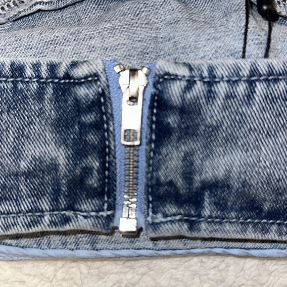 PrettyLittleThing | Tops | Vintage Belted Denim Bando Top By Pretty ...